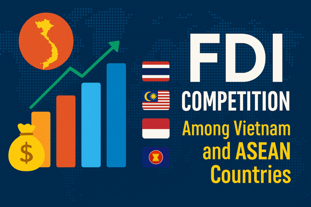CẠNH TRANH THU HÚT FDI GIỮA VIỆT NAM VÀ CÁC NƯỚC ASEAN - Tư vấn thủ tục ...